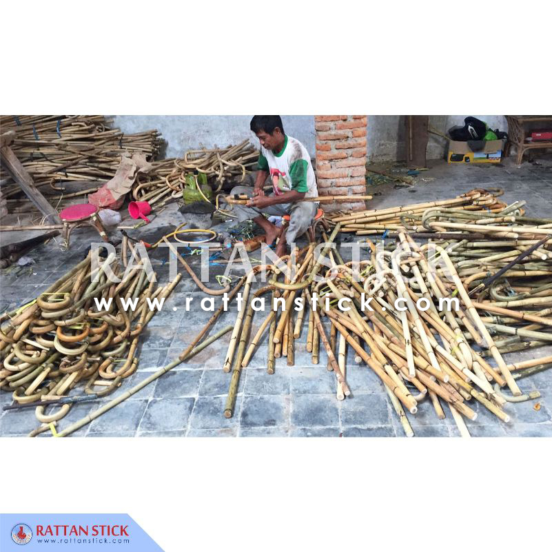 Rattan walking sticks production, Rattan walking sticks, Rattan walking ...
